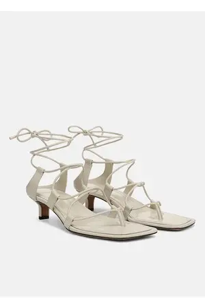 Vince Paulette Leather Sandal - Red