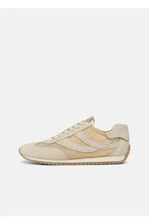 Vince Oasis Raffia & Suede Runner Sneakers