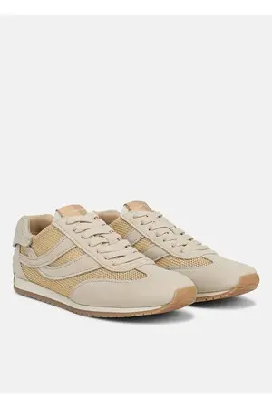 Vince Oasis Raffia & Suede Runner Sneakers