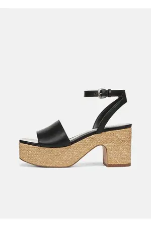 Vince Castella Leather Platform Sandal