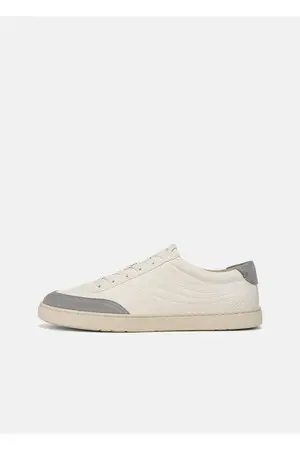 Vince Palm Leather Sneakers - Grey