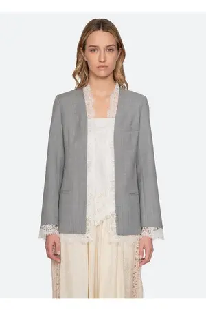 Sea Fiora Jacket Black / White / Pink / Gray