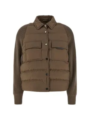 Brunello Cucinelli Nylon Short Down Jacket