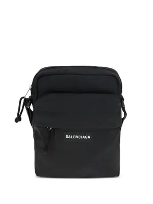 Balenciaga Explorer Nylon Pouch - Black