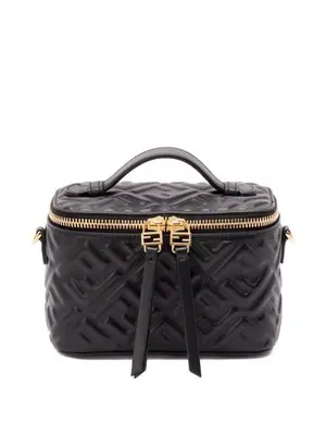 Fendi Leather Vanity Case - Black