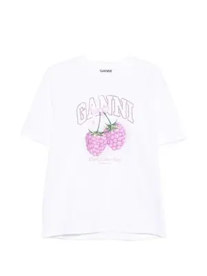 GANNI Cotton T-shirt