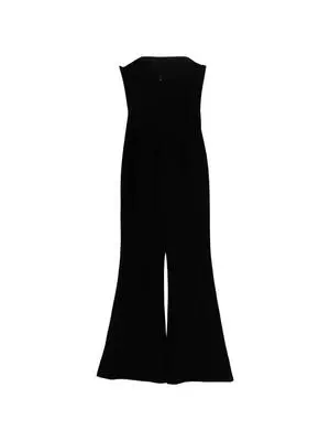 ISABEL SANCHIS Strapless Flared Jumpsuit