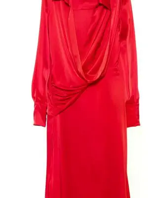 ISABEL SANCHIS Denes Maxi Dress - Red