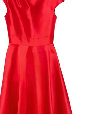 ISABEL SANCHIS Cap-sleeves Midi Dress