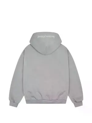 BROKEN PLANET Zip-up Long-sleeve Hoodie - Grey