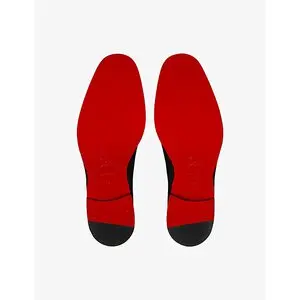 CHRISTIAN LOUBOUTIN Sartoby Leather Flat Derby Shoes