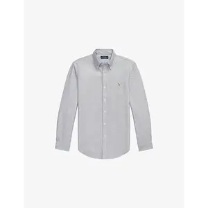 Polo Ralph Lauren The Iconic Oxford Custom-fit Cotton Shirt - Navy