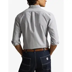 Polo Ralph Lauren The Iconic Oxford Custom-fit Cotton Shirt - Navy