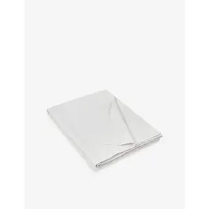 THE WHITE COMPANY Pure Linen Flat Sheet - Soft Grey