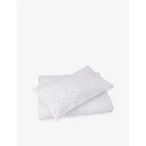 THE WHITE COMPANY Maisy Floral Cotton Bed Set - Whitepink