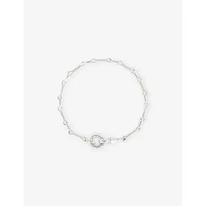 ASTRID & MIYU Link Chain Bracelet - Rhodium