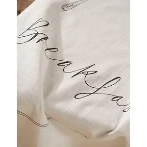 THE WHITE COMPANY Breakfast Club Cotton Tea Towel