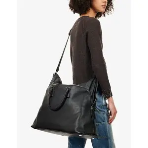 MAISON MARGIELA 5ac Xl Leather Tote Bag