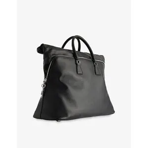 MAISON MARGIELA 5ac Xl Leather Tote Bag