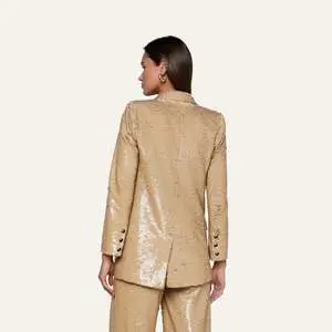 L'Agence Cambrie Oversized Blazer - Soft Camel