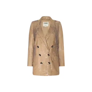 L'Agence Cambrie Oversized Blazer - Soft Camel