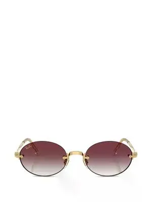 Ray-ban X A$ap Rocky Oval Sunglasses - Gold