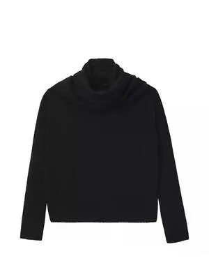 Rick Owens Funnel-neck Panelled Sweater