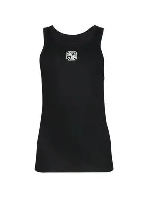Vetements Cross-logo Tank Top