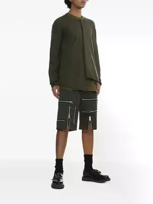 Comme Des Garçons Zipped Shorts