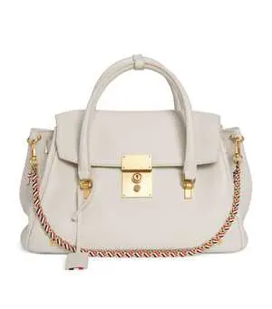 Thom Browne Grain Leather Bolton Top-handle Bag