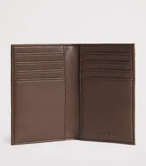 Emporio Armani Leather Embossed Card Holder