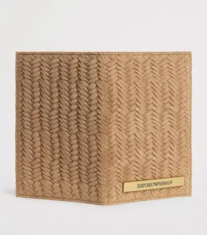 Emporio Armani Leather Embossed Card Holder