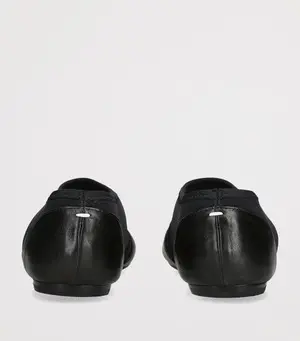 MAISON MARGIELA Leather Tabi Jazz Slippers