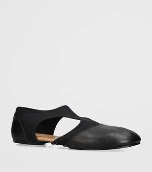 MAISON MARGIELA Leather Tabi Jazz Slippers