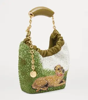 Loewe Mini Pug Squeeze Top-handle Bag