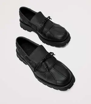 Loewe Leather Bobby Loafers