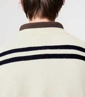 Loewe Wool-blend Oversized T-shirt - White