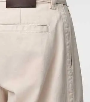 Loewe Cotton Cargo Trousers - Beige