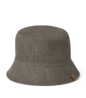 Brunello Cucinelli Denim Bucket Hat - Green