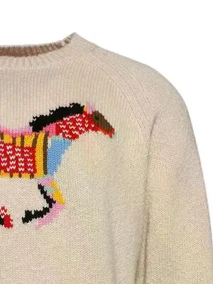 THE ELDER STATESMAN Glacier Horse Sweater