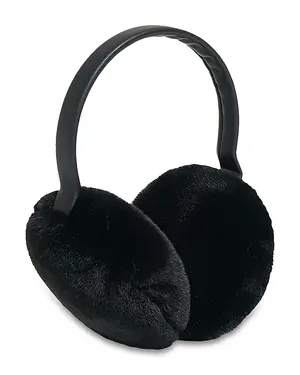 Apparis Esme Faux Fur Earmuffs - Noir