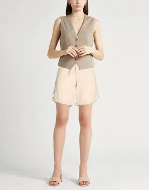 120% Lino Linen Shorts - Beige