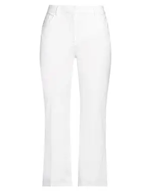 Theory Bootcut Cropped Pants - White