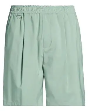 LOW BRAND Virgin Wool Shorts - Sage Green