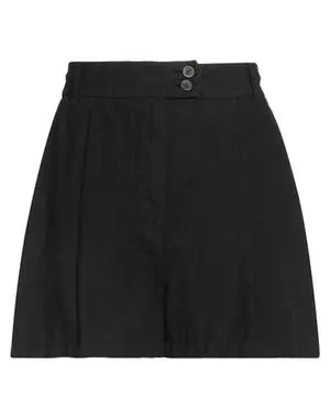 120% Lino Linen Shorts Black