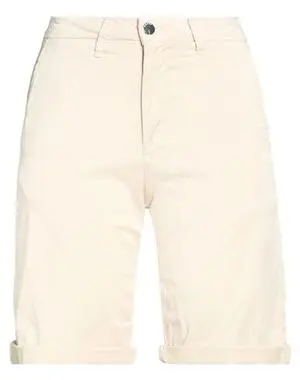 Guess Slim-leg Bermuda Shorts - Beige