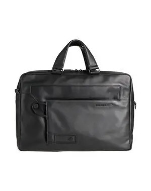 Piquadro Silver Tone Bags For Men