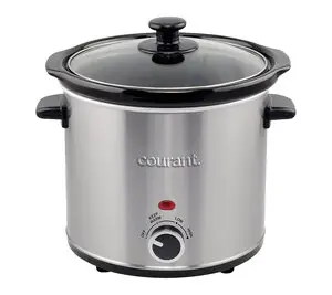 COURANT 3.2 Qt Slow Cooker, Low/high/warm Setti Ngs - One-color