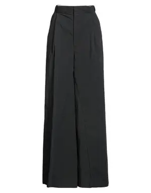 MAISON MARGIELA Cotton And Polyamide Flared Trousers - Black