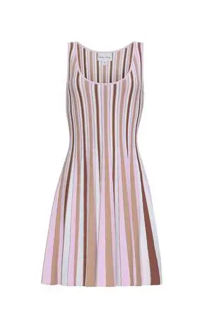 Cara Cara Leila Mini Dress - Blush Stripe